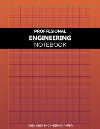 Professional Engineering Notebook: Computational Pad 5 x 5 Grid / For ...