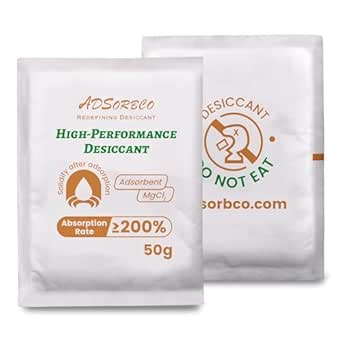 Sorbco 50g High Performance Desiccant [10 Pack] – Industrial Strength ...