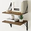 Amazon.com: MXCSE Deep Floating Shelves for Wall, 12 Inch Deep Wall ...