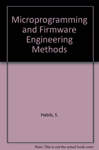 Microprogramming and Firmware Engineering Methods: Amazon.co.uk: 9780442235543: Books