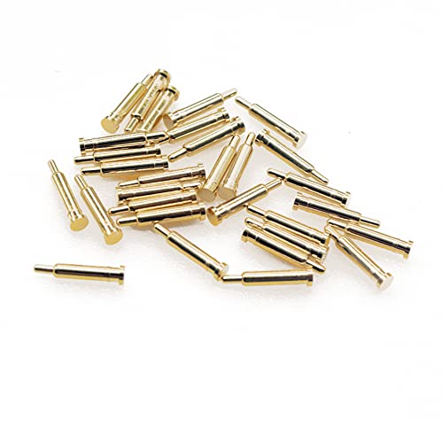 Snapklik.com : Treedix 30PCS Gold Plated Spring Loaded Thimble Pogo ...
