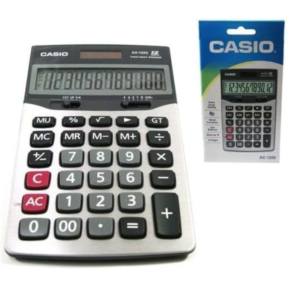 $4/mo - Finance Casio 12 Digits Electronic Calculator | Buy Now, Pay Later