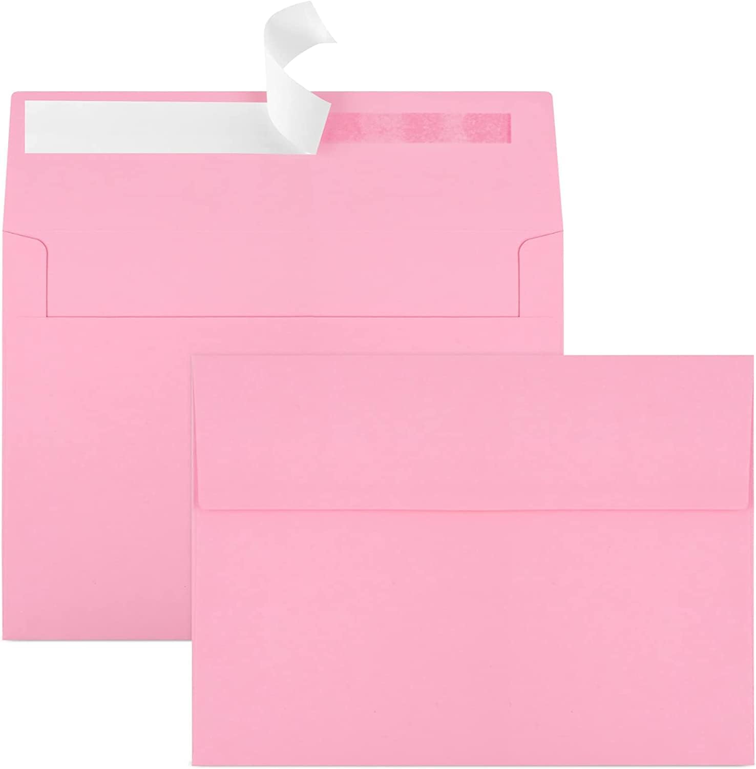 Amazon.com : 70 Packs A4 Envelope, Pink A4 Envelopes, 4x6 Photo ...