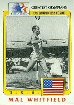 Amazon.com: Mal Whitfield Greatest Olympians Card (Track & Field) 1983 ...