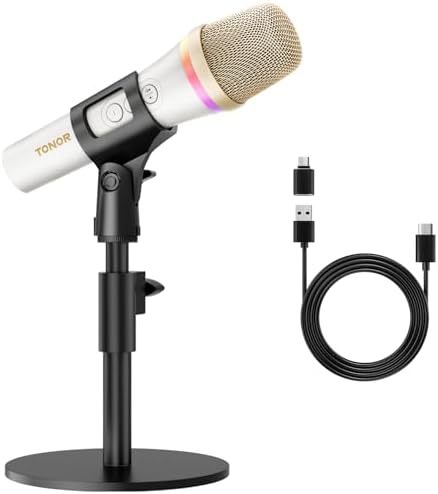 FIFINE XLR/USB Dynamic Microphone for Podcast Recording, PC Computer ...