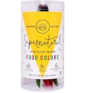 Amazon.com : Plant-Based Food Color Variety Pack by Supernatural, Food ...