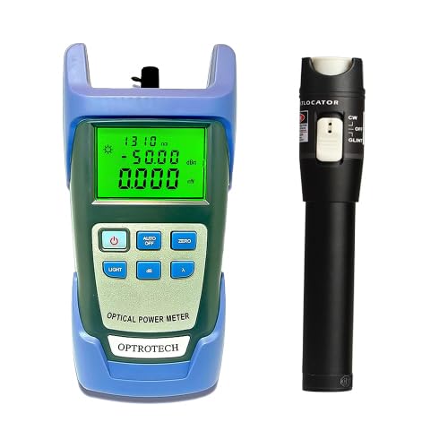 Optrotech Optical Power Meter with Visual Fault Locator 20km Combo ...
