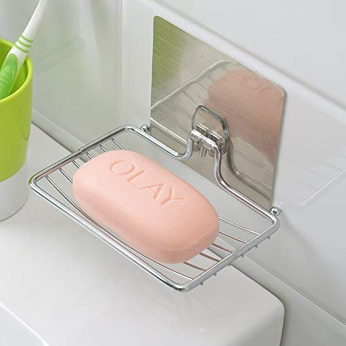 Sonani Stainless Steel soap Box soap Dish with Strong Power Flexible ...