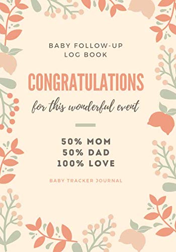 Baby Follow-Up Log Book: Baby Follow-Up Logbook | Sleeping and Baby ...