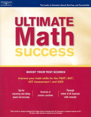 Ultimate Math Success: Peterson's: 9780768911800: Amazon.com: Books