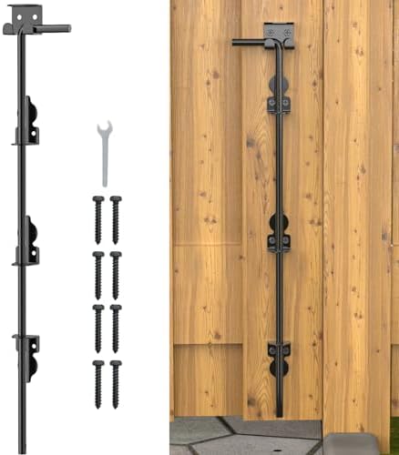 Amazon.com: FMhotu 36" Cane Bolt Drop Rod for Gate, Heavy Duty Gate ...
