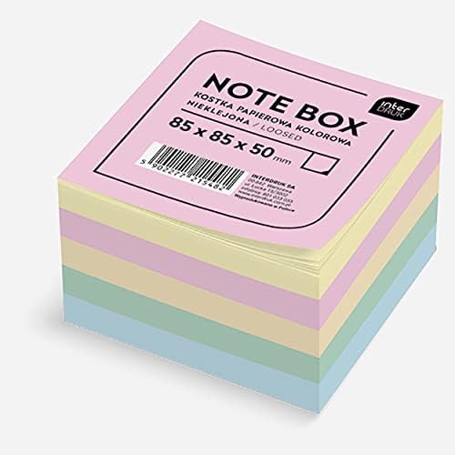 Bright Ideas Note Block – White. Sheet Size: 9cm x 9cm, Pack of 700 ...