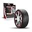Amazon.com: Rim Protector Kit RED for Car Wheels – Alloy Wheel Guard ...