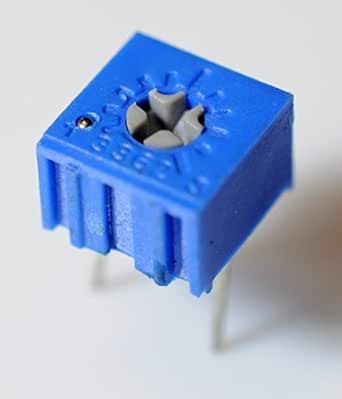 Amazon.co.jp: 3362P Semi-Fixed Resistor [50 Pieces] (500kΩ (504 ...