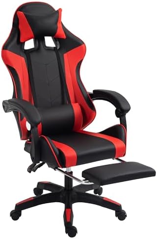 Gaming Chair Ergonomic Computer Chair Office Chair Desk Swivel Chair ...