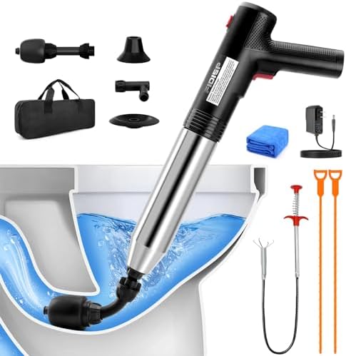 Amazon.com: POPULO Ultimate Electric Toilet Plunger - Say Goodbye to ...