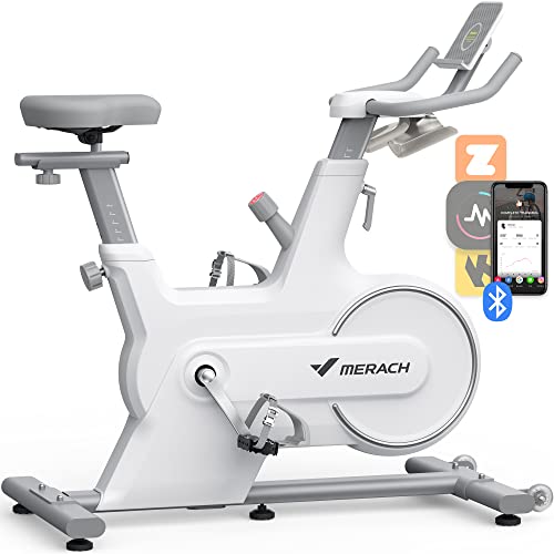 MERACH Indoor Cycling Bike, Exercise Bike for Home with Magnetic ...