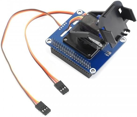 Amazon.com: waveshare 2-DOF Pan-Tilt HAT for Raspberry Pi Series Board ...