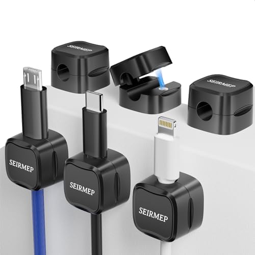 Amazon.com: Anker Cable Management - Magnetic Cord Keeper, 5 Clips for ...