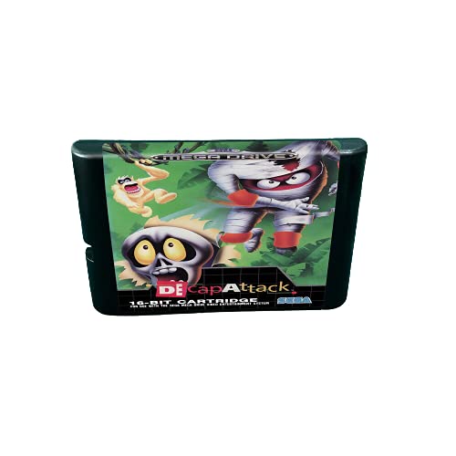 Amazon.com: Decap Attack - 16 bit MD Games Cartridge For MegaDrive ...