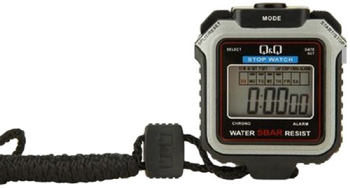 Q&Q Digital Black Dial Unisex Stopwatch - HS43-002 : Amazon.in: Fashion