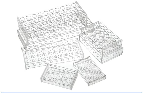 Amazon.com: Micro Scale Pcr Tube Bracket Plexiglass Test Tube Rack ...