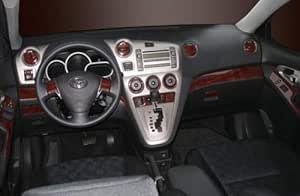 TOYOTA MATRIX INTERIOR BURL WOOD DASH TRIM KIT SET 2009 2010 2011 2012 ...