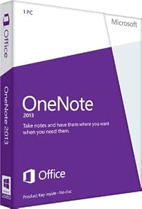 Amazon.com: Microsoft OneNote 2013 32-bit/x64 French Medialess Non ...