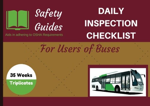 Buy Bus Daily Inspection Checklist Logbook Book Online at Low Prices in ...