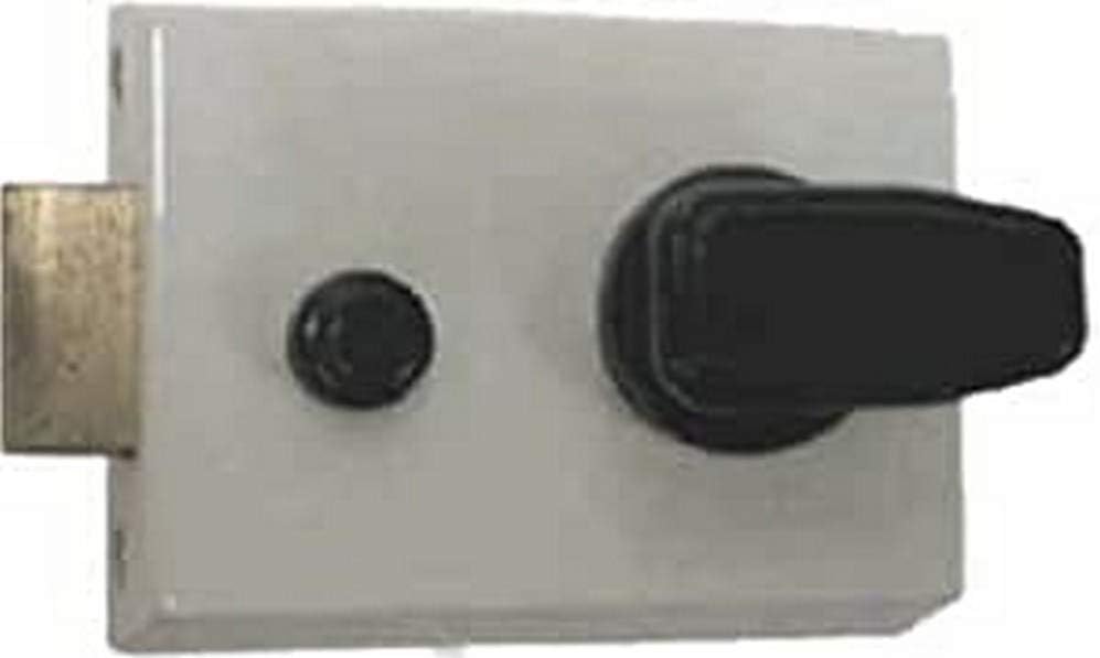 Centurion HK80P Narrow Night Latch Door Lock, Complete with Cylinder ...