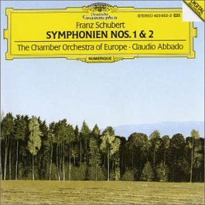 Schubert: Symphonies 1 & 2: Abbado, Co of Europe: Amazon.in: Music}
