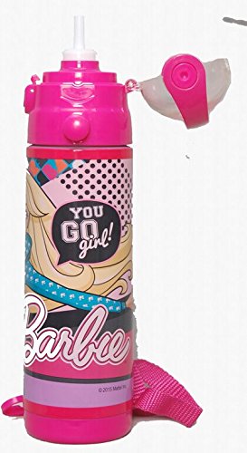 Buy Barbie Thermo Canteen Plastic Water Bottle, 500ml, Purple Online at ...