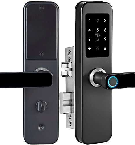 Fingerprint Door Lock,Keyless Entry Keypad Door Lock,Smart Door Lock ...