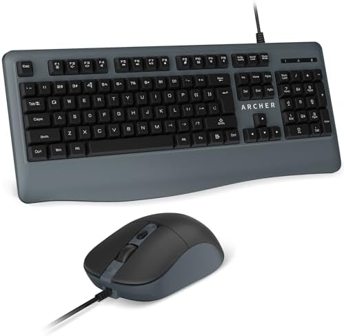 Amazon.in: Buy Archer Tech Lab ACE-K200 Wired Keyboard and Mouse Combo ...
