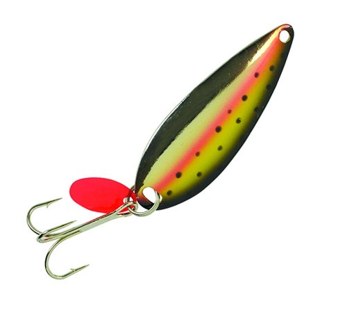 Johnson Sprite Saltwater Spoon Hard Bait, 1.75-inch.125-Ounce, Chrome ...