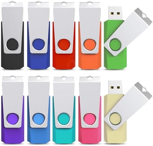 Amazon.com: KEXIN 16GB Flash Drive 10 Pack Thumb Drive 16G USB Flash ...