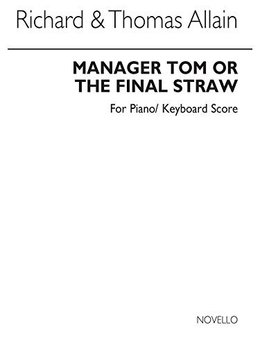Richard allain/thomas allain: manger tom (score/CD) +CD : Amazon.in: Books