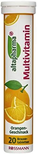 Amazon.com: FVLFIL Altapharma Dissolvable Multivitamins Tablets: Orange ...