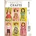 Amazon.com: McCalls Crafts M5554 5554 18" Doll Clothes Pattern Party ...
