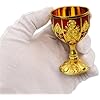 Amazon.com | 2Pcs Vintage Chalice Medieval Goblet, 30Ml Brass Royal ...