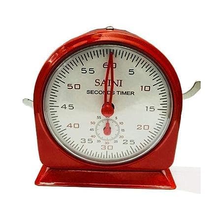 RLK Enterprises Stopwatch 60-Second Manual Timer | Mechanical Handheld ...