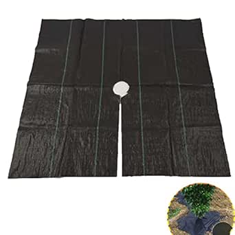 Amazon.com: 2PCS 70.8Inch Tree Protection Weed Mats, Weed Barrier for ...
