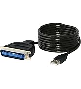 SABRENT Printer Cable USB to Parallel Adapter (1.8m), Parallel IEEE ...