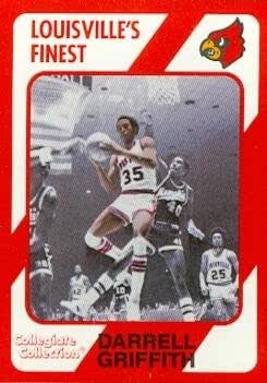 Amazon.com: Darrell Griffith Basketball Card (Louisville) 1989 ...