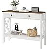Amazon.com: Lomojo Console Table,Sofa Table 13.8" D x 39.37" W x 31.5 ...