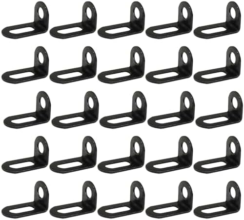 Amazon.com: Heyous 15PCS Metal Right Angle Bracket Slotted L Bracket ...