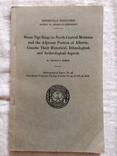 Stone Tipi Rings in North-Central Montana and the Adjacent Portion of ...