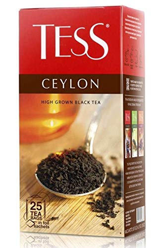 Amazon.com : Tess TEA BLACK TESS CEYLON HIGH GROWN 10/(25X2G) : Grocery ...