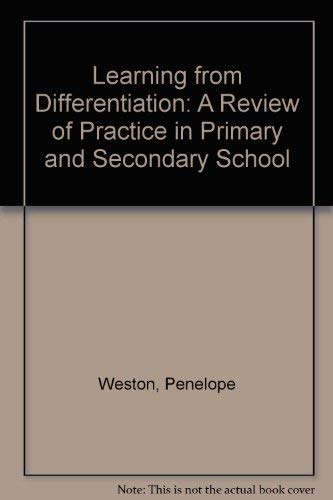 Amazon | Learning from Differentiation: A Review of Practice in Primary ...