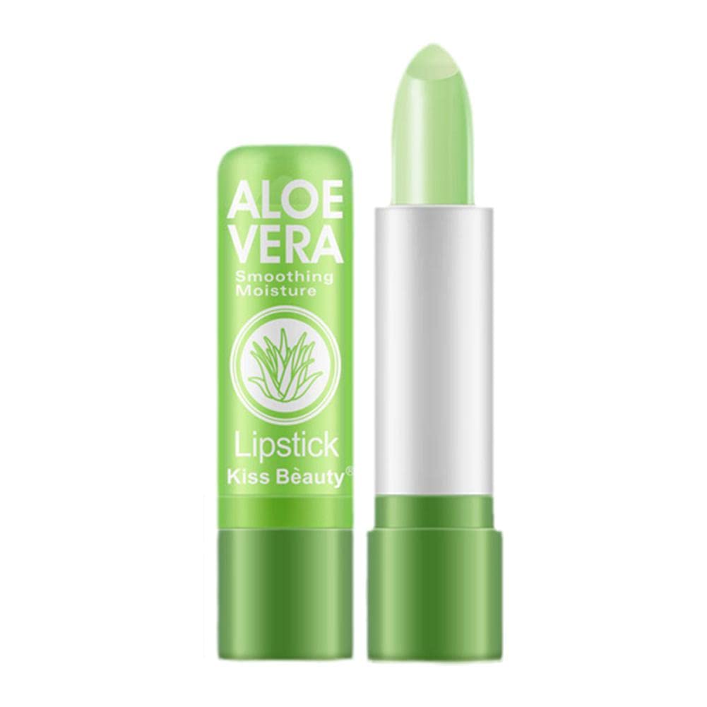 Amazon.com : 1PC Moisture Lip Balm Long-Lasting Natural Aloe Vera ...